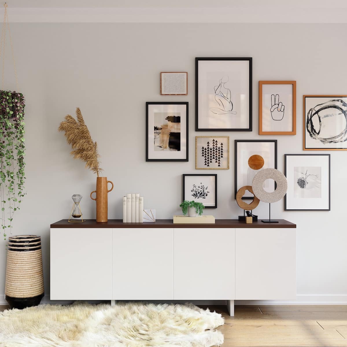 Sideboard-Deko: 9 Tipps & Inspirationen | Amber Interior Blog